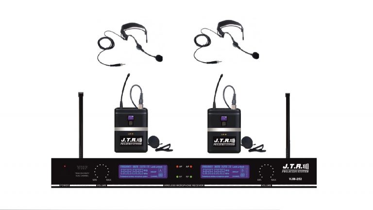 میکروفن بیسیم دو کانال JTR VJM-252 - جی تی آر