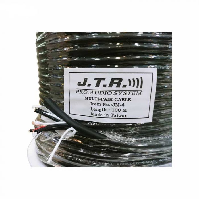 کابل مولتی پر 4 رشته جی تی آر JTR JM4 - فروشگاه اینترنتی بانی باند